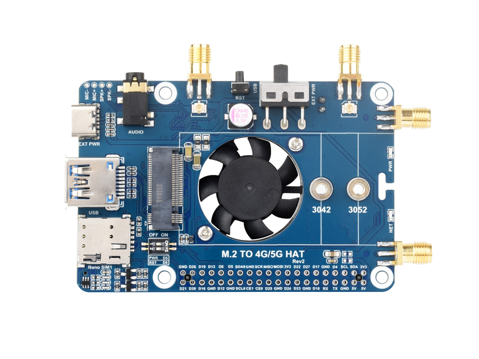 SIM7600G H M 2 4G LTE CAT4 4G 3G 2G GNSS 