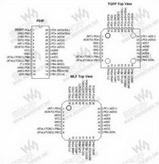 ATmega8 PDF Datasheet 中文资料下载