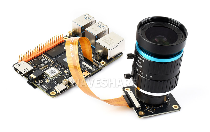 1230万像素高质量摄像头模块 基于IMX477R 兼容树莓派计算模块系列