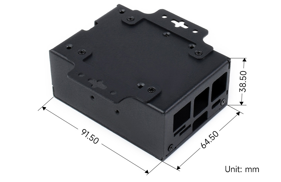 RM520N-GL树莓派5G通信扩展套件 四天线LTE-A 全球通GNSS定位 支持3GPP 16 兼容4G/3G【带外壳】