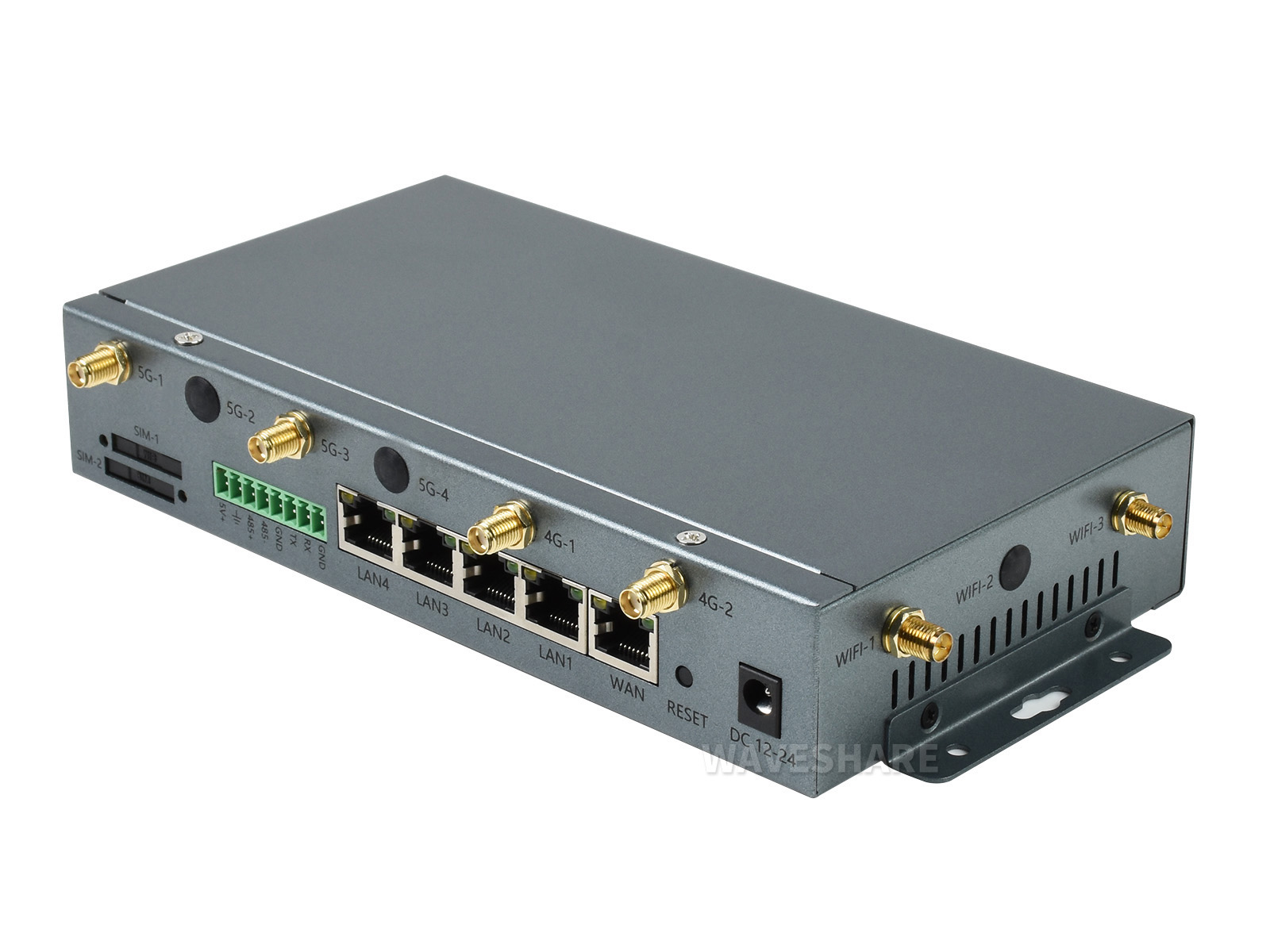 工业级5G路由器 无线CPE 高通X62 RM520N-GL 5G全球通模组 带千兆网口和WiFi功能 支持5G/4G/3G和3GPP R16