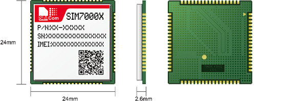 全球定位SIM7000C多频LTE-FDD及双频GPRS/EDGE无线模块 原装现货