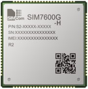 4G全球通用SIM7600G-H全球定位GNSS无线通讯模块LTE Cat-4模组 原装现货