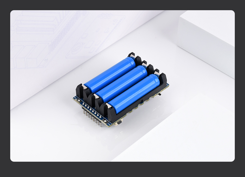 迷你不间断电源(UPS)模块 支持边充边放 5V 2.5A输出 不带电池