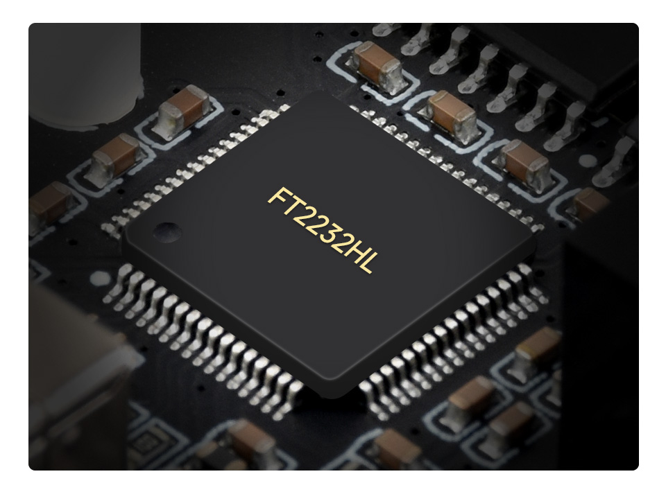 USB转2路RS485工业级电气隔离型转换器 原装FT2232HL芯片通信稳定可靠 多种保护电路 支持挂壁和导轨安装