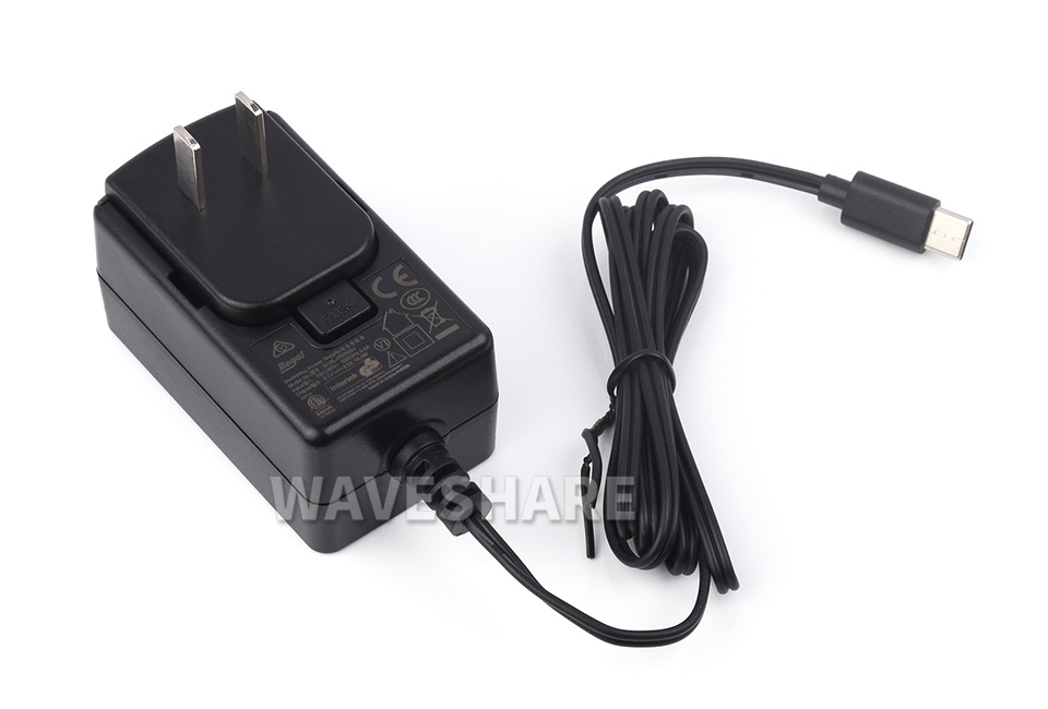 树莓派4代专用电源 5V 3A Type-C接口 中规定制电源 安规认证 多重保护