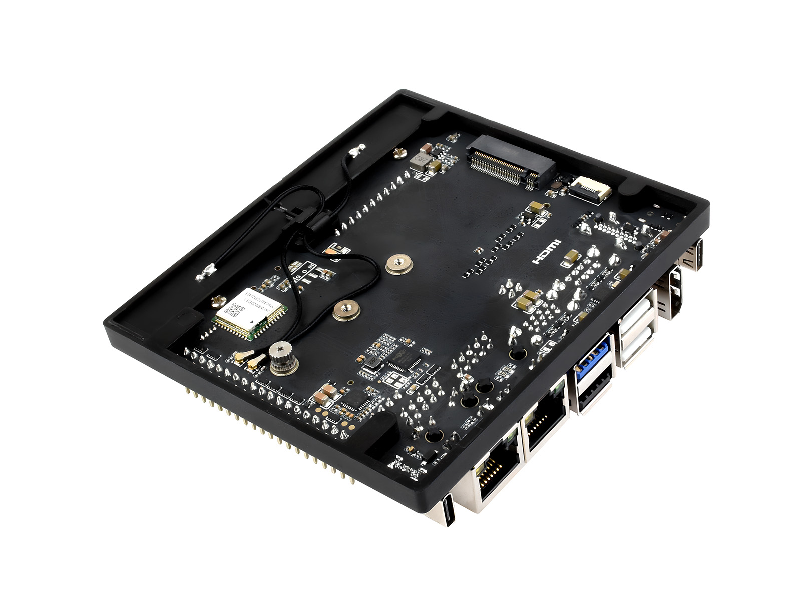 幸狐Core3576边缘计算扩展板Rockchip RK3576八核2.2GHz处理器大小核设计6 TOPS算力人工智能4GB DDR4X ...