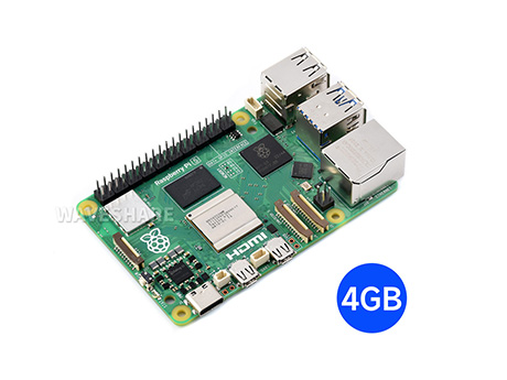 Raspberry Pi 5 4GB 树莓派5代 BCM2712处理器 2.4GHz四核64位Arm Cortex-A76 采用 ...